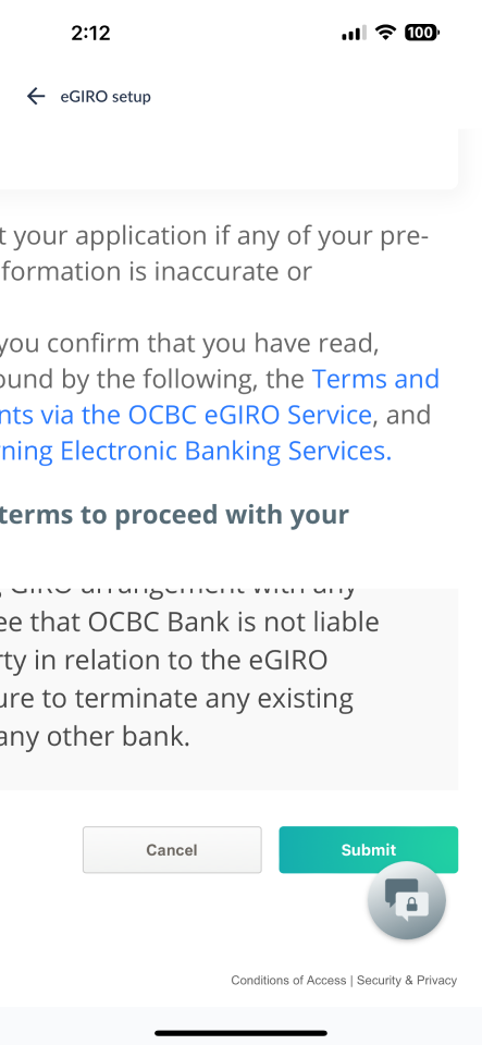 eGIRO Payments – Endowus